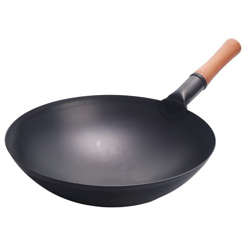 Вок сковорода 38 см GetHof Premium, стальной купить в Москве | LivingShop